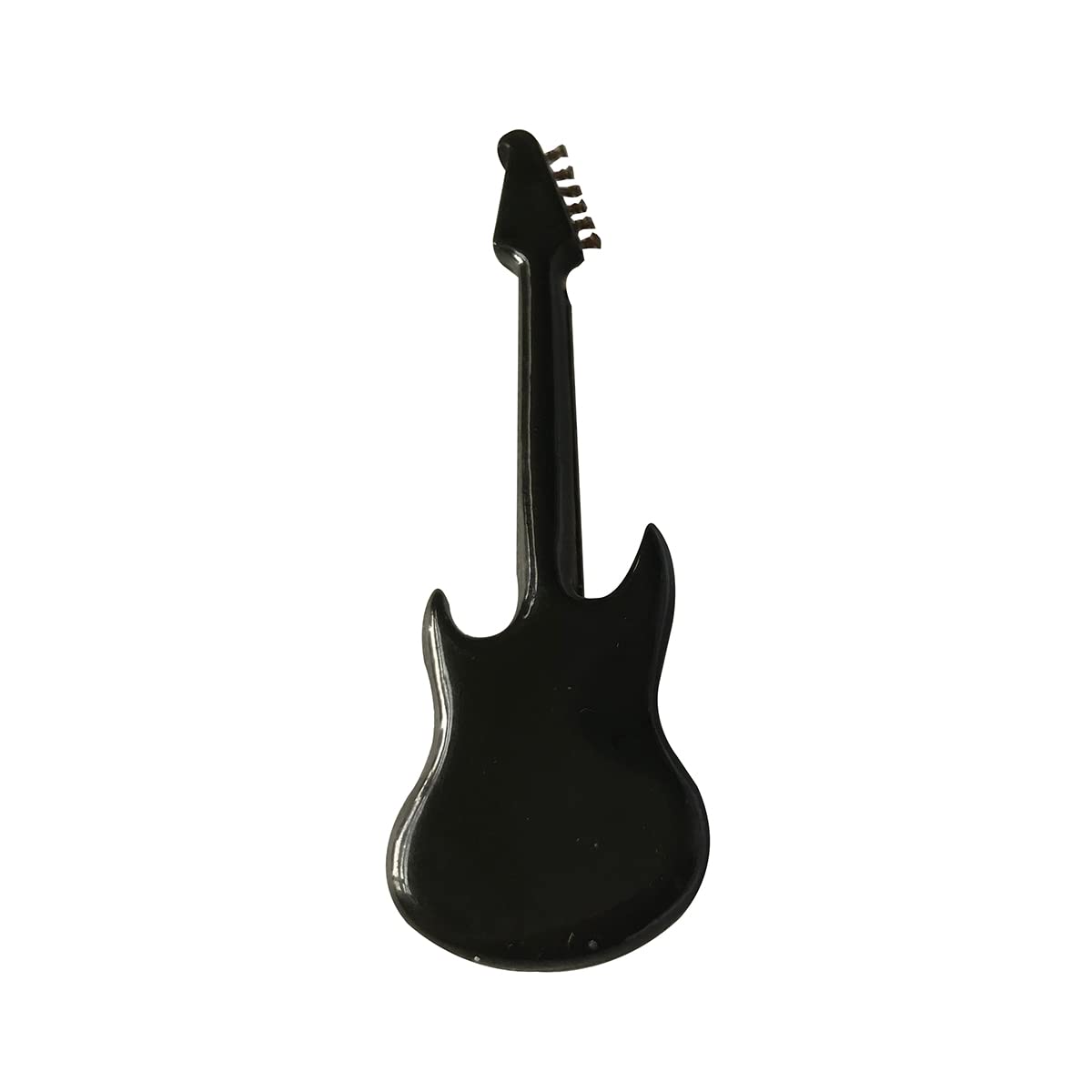 ALANO 9cm Black Mini bass Guitar Decoration Decorative Guitar Dollhouse Guitar(GE23B-9)
