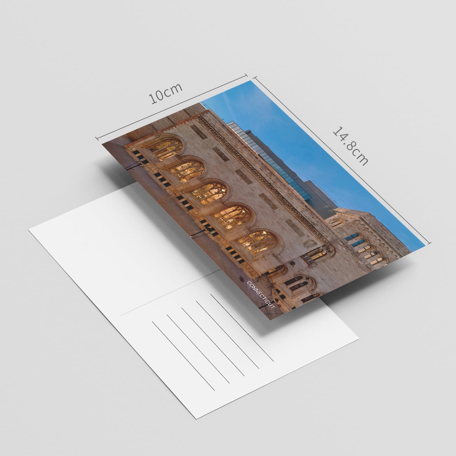Dear Mapper Vintage United States Connecticut Landscape Postcards Pack 20pc/Set Postcards from Around the World Greeting Cards for Business World Travel Postcard for Mailing Decor Gift