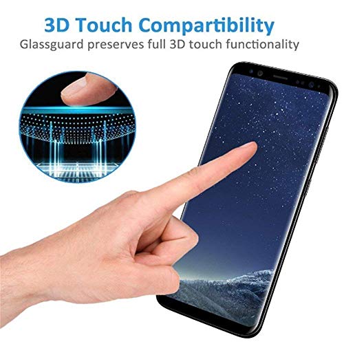 LYWHL 2 Pack for Samsung Galaxy S9 Plus Privacy Screen Protector, Anti-Spy 9H Hardness Tempered Glass Film for Galaxy S9 Plus / S9+ / S8 Plus / S8+ [Case Friendly] [Bubble Free]