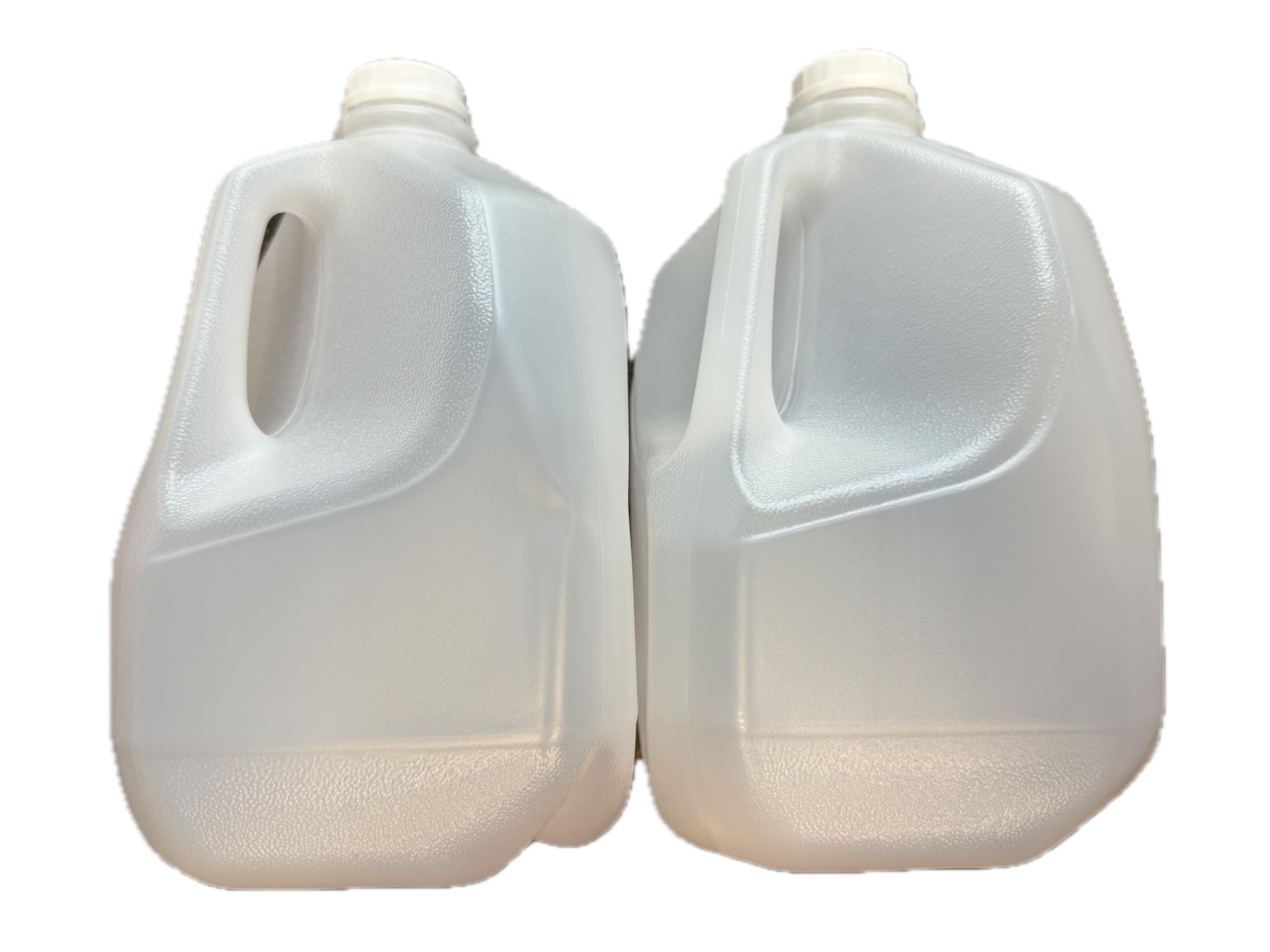 bark and lindy Empty Plastic Gallon Juice Bottles with Tamper Evident Caps 128 Oz Milk Bottles HDPE Plastic (2)