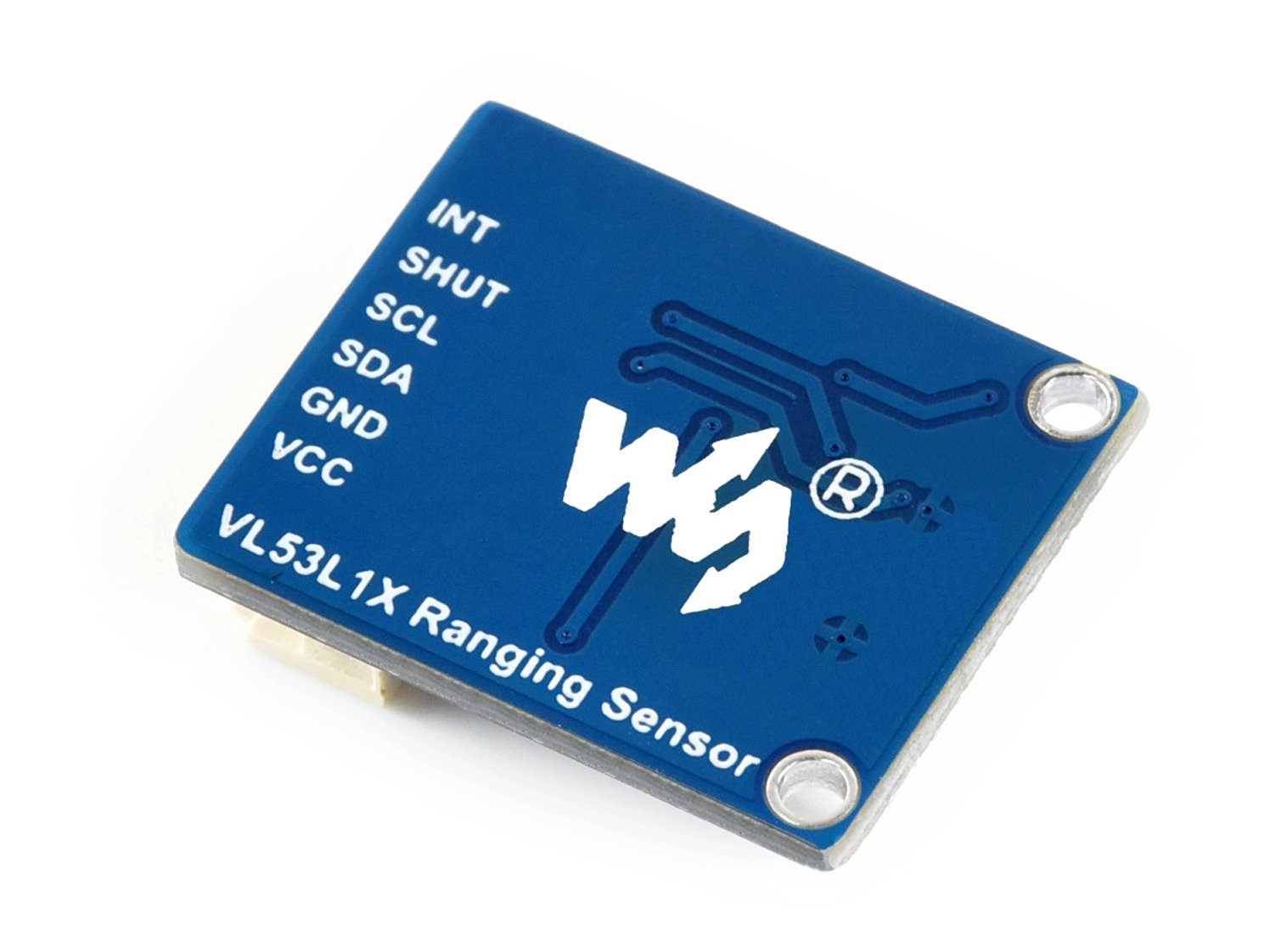 waveshare VL53L1X Time-of-Flight Long Distance Ranging Sensor Accurate Ranging Up to 4m Distance Measurement I2C Interface
