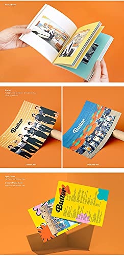 BTS - BUTTER 7" VINYL LP [LIMITED EDITION] [KPOP MARKET特典: 追加特典両面フォトカードセット] [韓国盤]