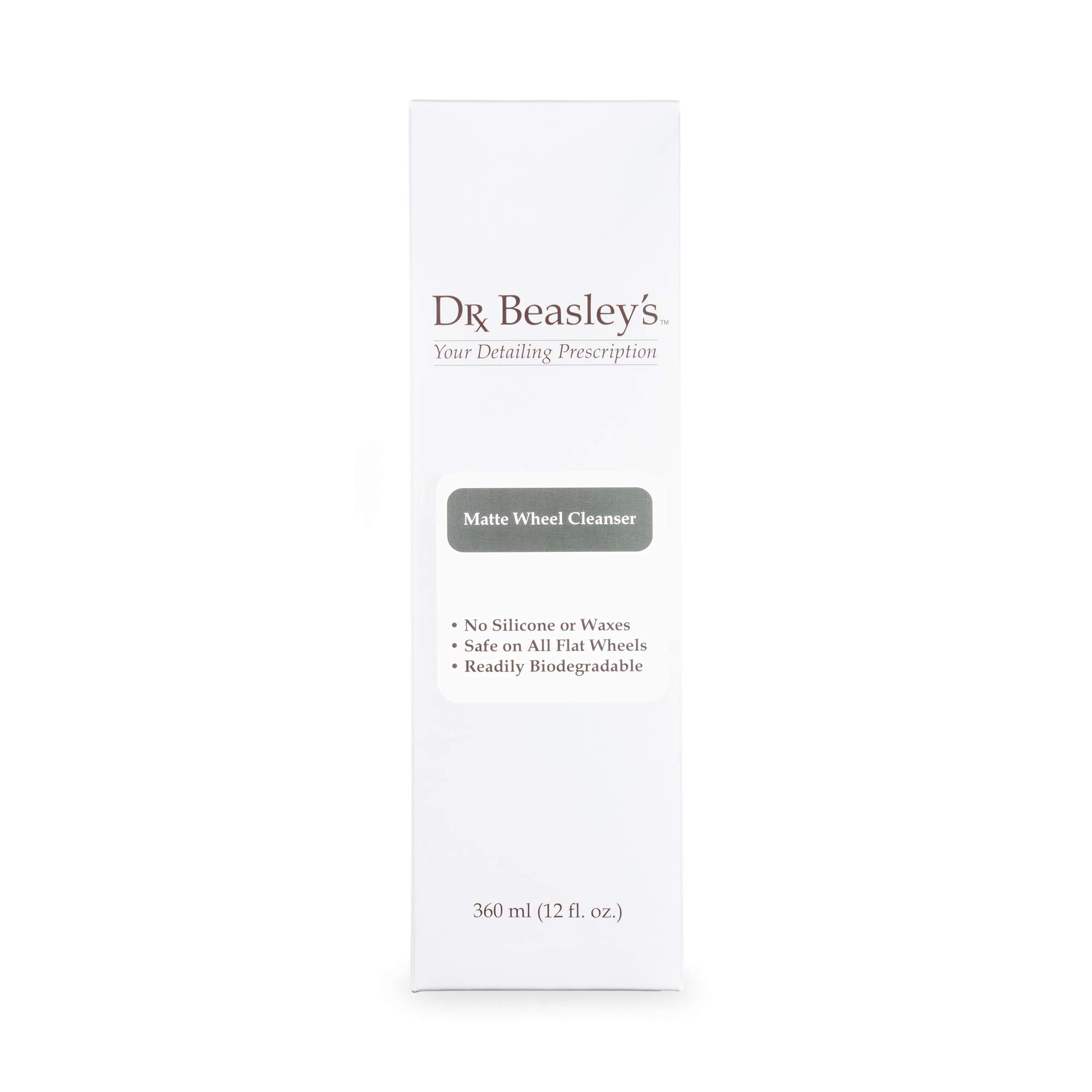 Dr. Beasley's Matte Wheel Cleanser - 12 oz, Designed for Painted and Powder-Coated Matte Wheels, pH Balanced Formula, Readily Biodegradable