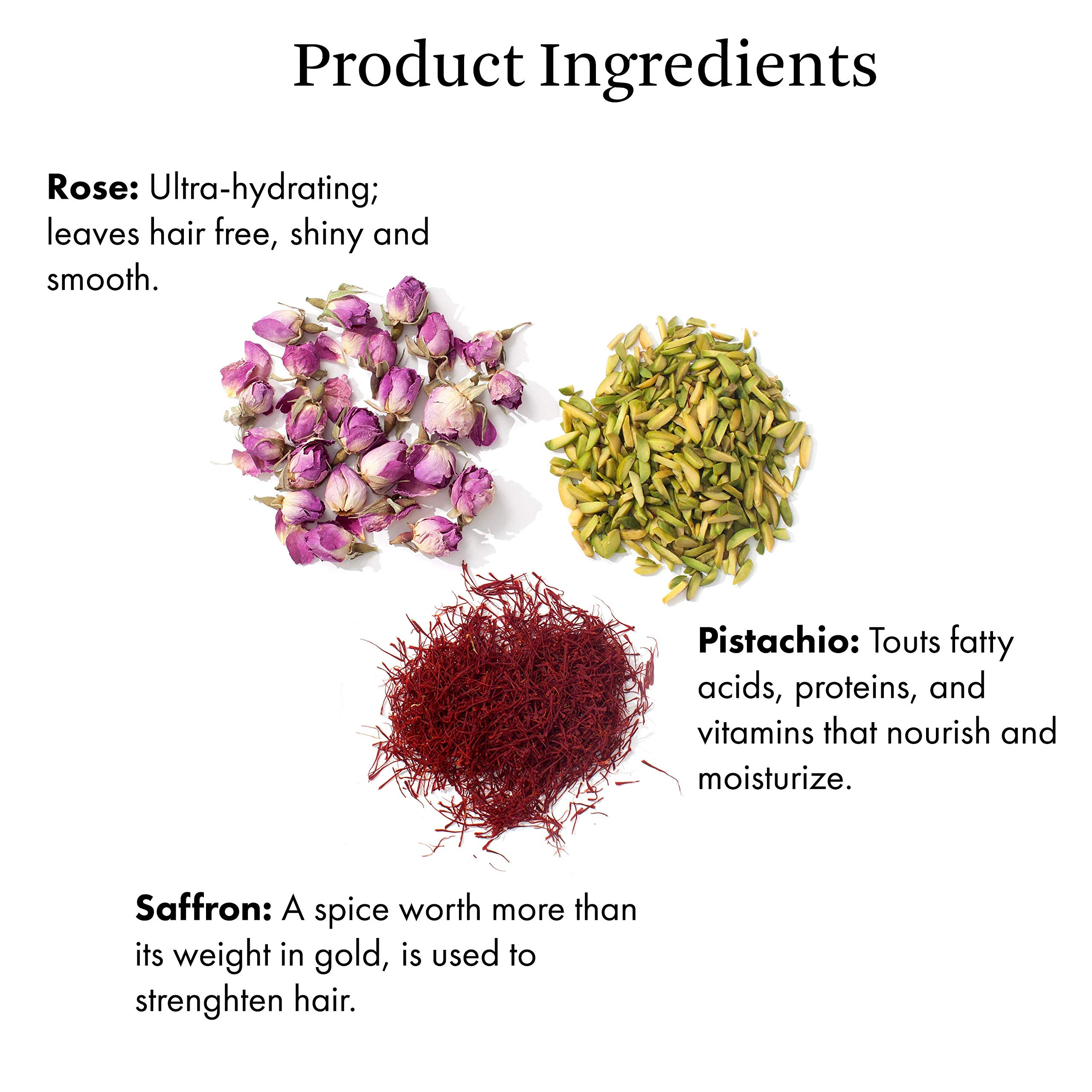 Joon Saffron Hair Elixir Pistachio + Rose Hair Oil, 1.11 Fl. Oz.