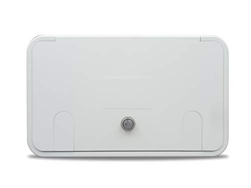 Thetford|B&B Molders RV Replacement Parts and Accessories RV Camper Multi-Purpose Access Hatch with 2 Access Doors Polar White PN 94316