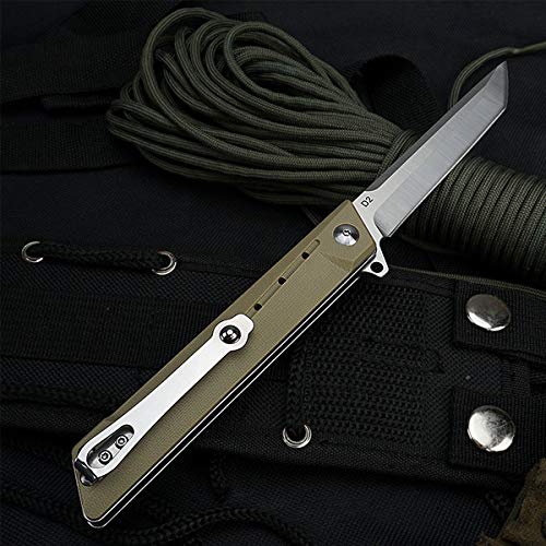 AuRiver Pocket Knife, EDC Folding Knife Everyday Carry, Sharp Satin Blade, Great for Paring, Hunting and Camping, Ideal Gifts for your Family