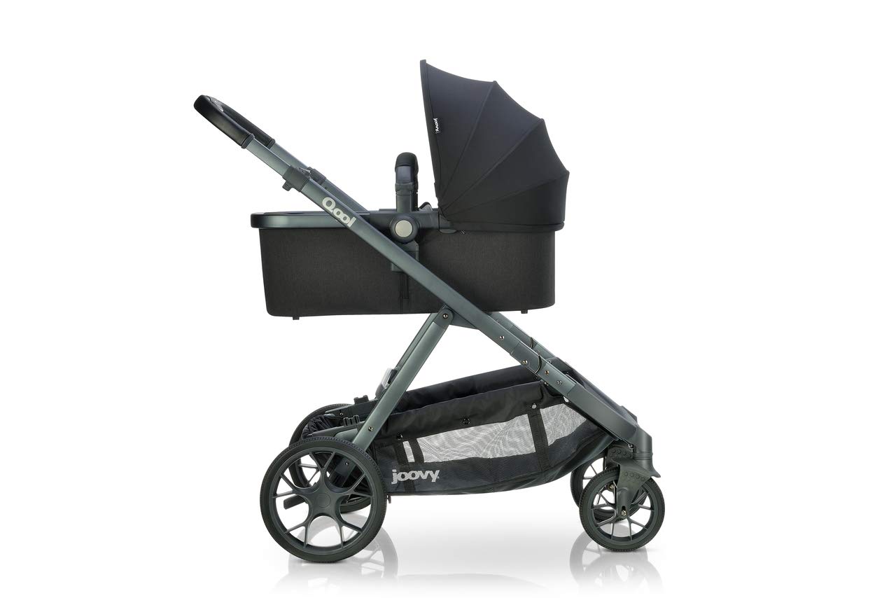 Joovy Portable Stroller Bassinet with Zip Closure, UPF 50 Sun Canopy - Compatible Qool and Caboose RS Strollers (Adapters Sold Separately)
