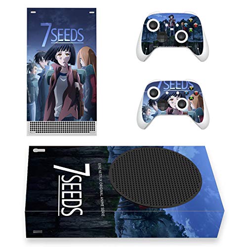 7 Seeds Anime Movie Game Console Series S Console and Controller Skin Set, Skin Wrap Decal Kit