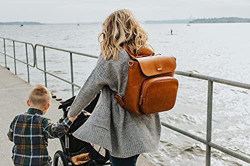 JJ Cole Brookmont Diaper Bag, Cognac