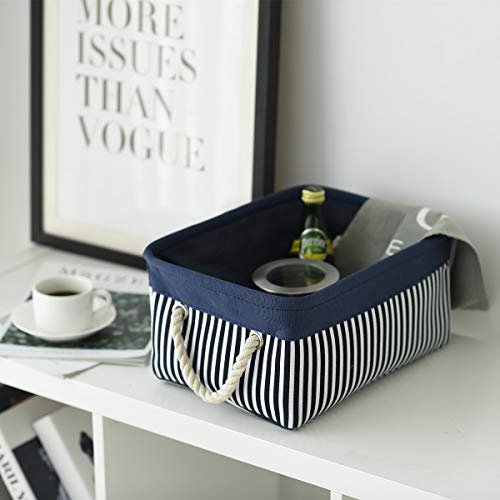 TcaFmac Cube Storage Bins, Containers for Organizing Basket for Gifts Empty,Shelves, Closet,Nursery Baby room 14(L) x 10(W) x 7(H) inches