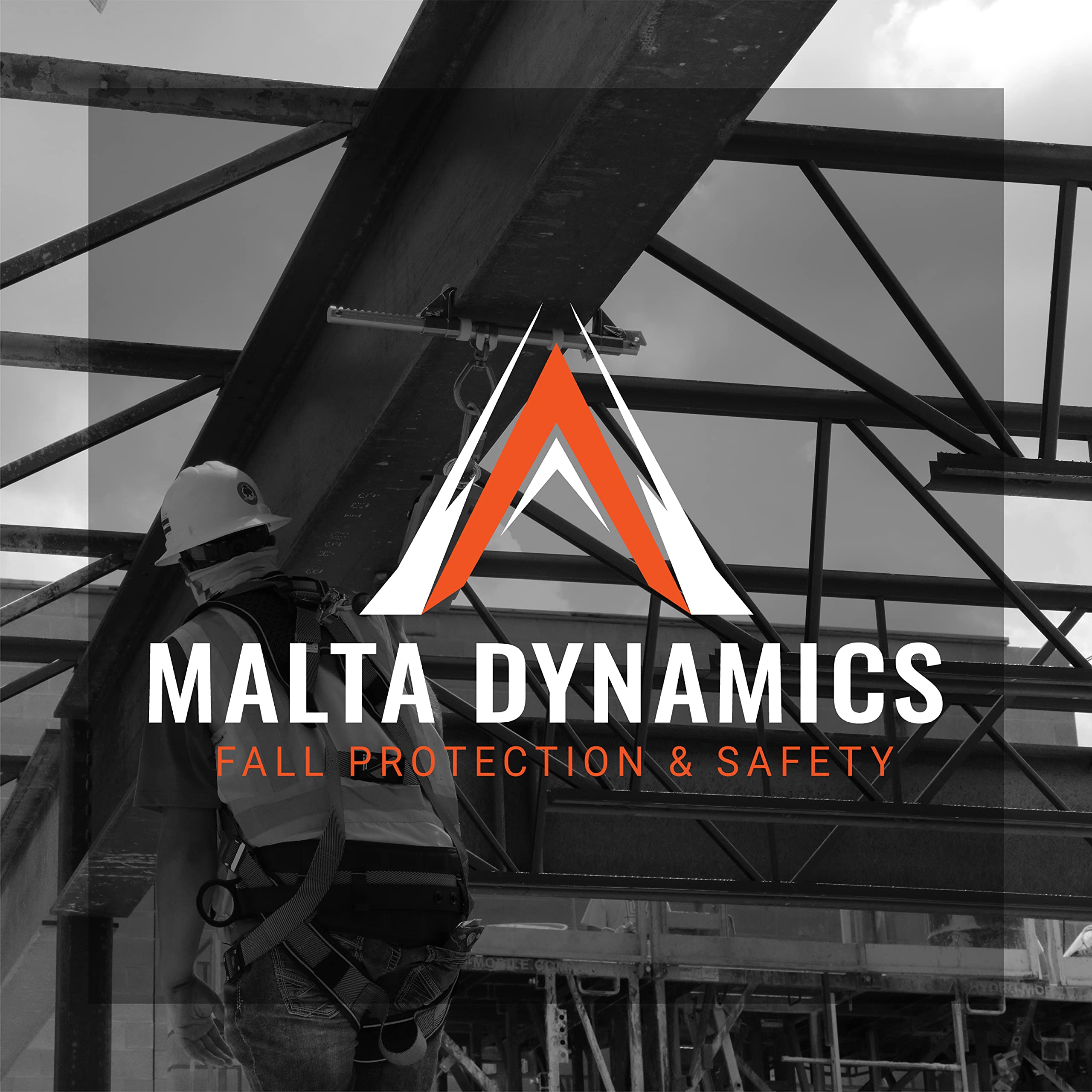 Malta Dynamics Warthog Safety Harness Fall Protection, Tongue Buckle Legs & X-Pad, Full Body Harness, OSHA/ANSI Compliant (Tongue Buckle Legs & X-Pad, Large-XLarge)