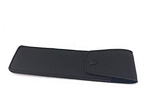 G.B.S Triple Blade Stainless Steel Razor with a Leather Case