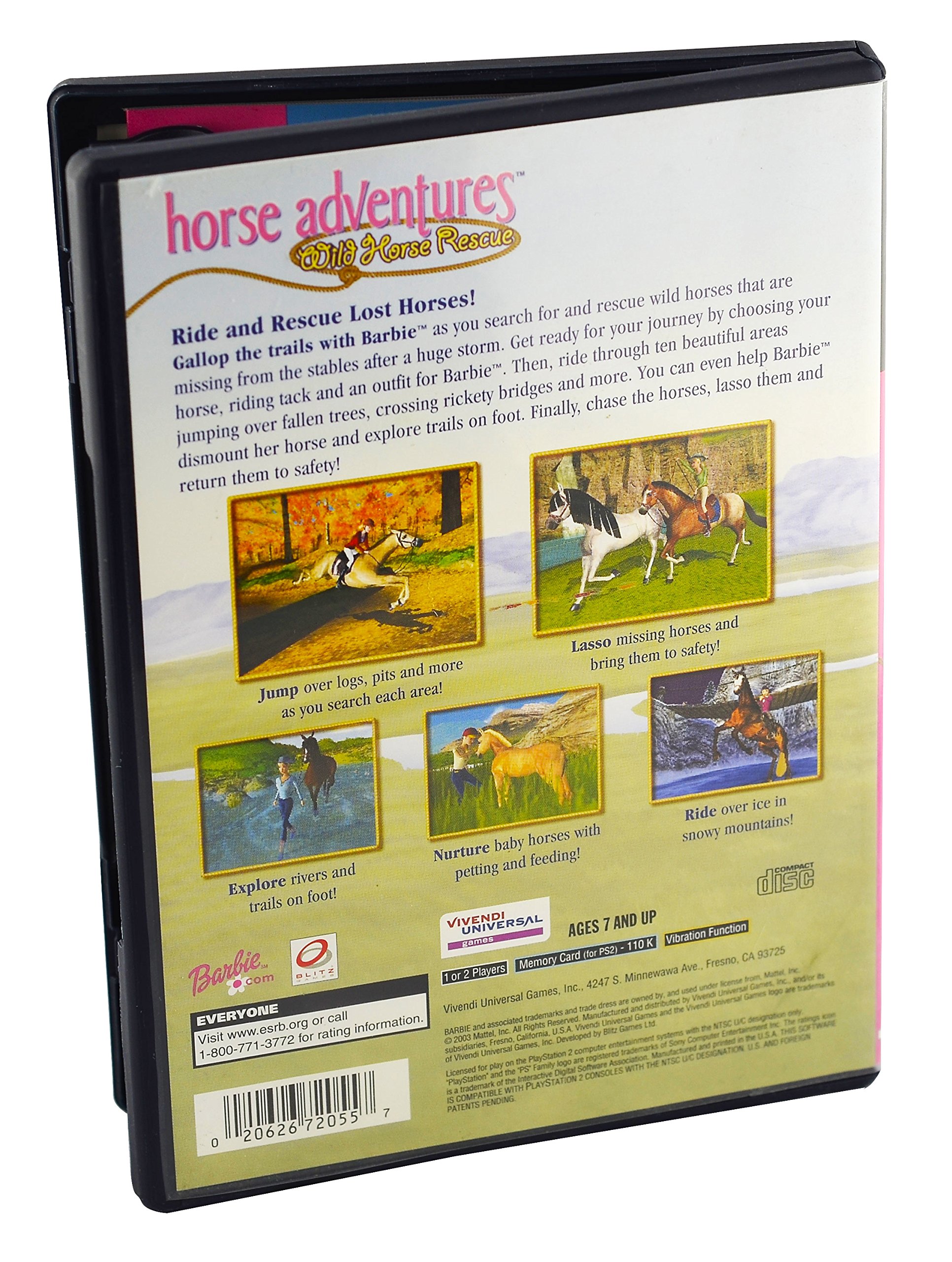 Barbie Horse Adventures: Wild Horse Rescue - PlayStation 2