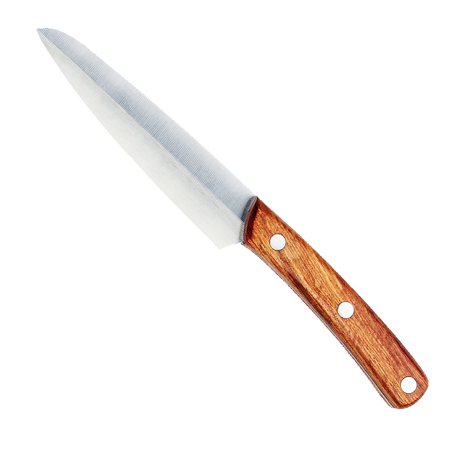 AYANICA Kitchen Knife 4.5 inch Lightweight High Carbon Stainless Steel Sharp Blade Wooden Ergonomic Handle Paring Peeling Fruit Slicing
