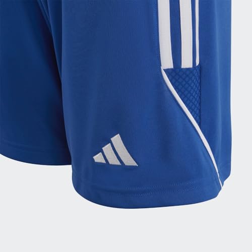 adidas Kids' Tiro 23 Shorts, Team Royal Blue/White, Small