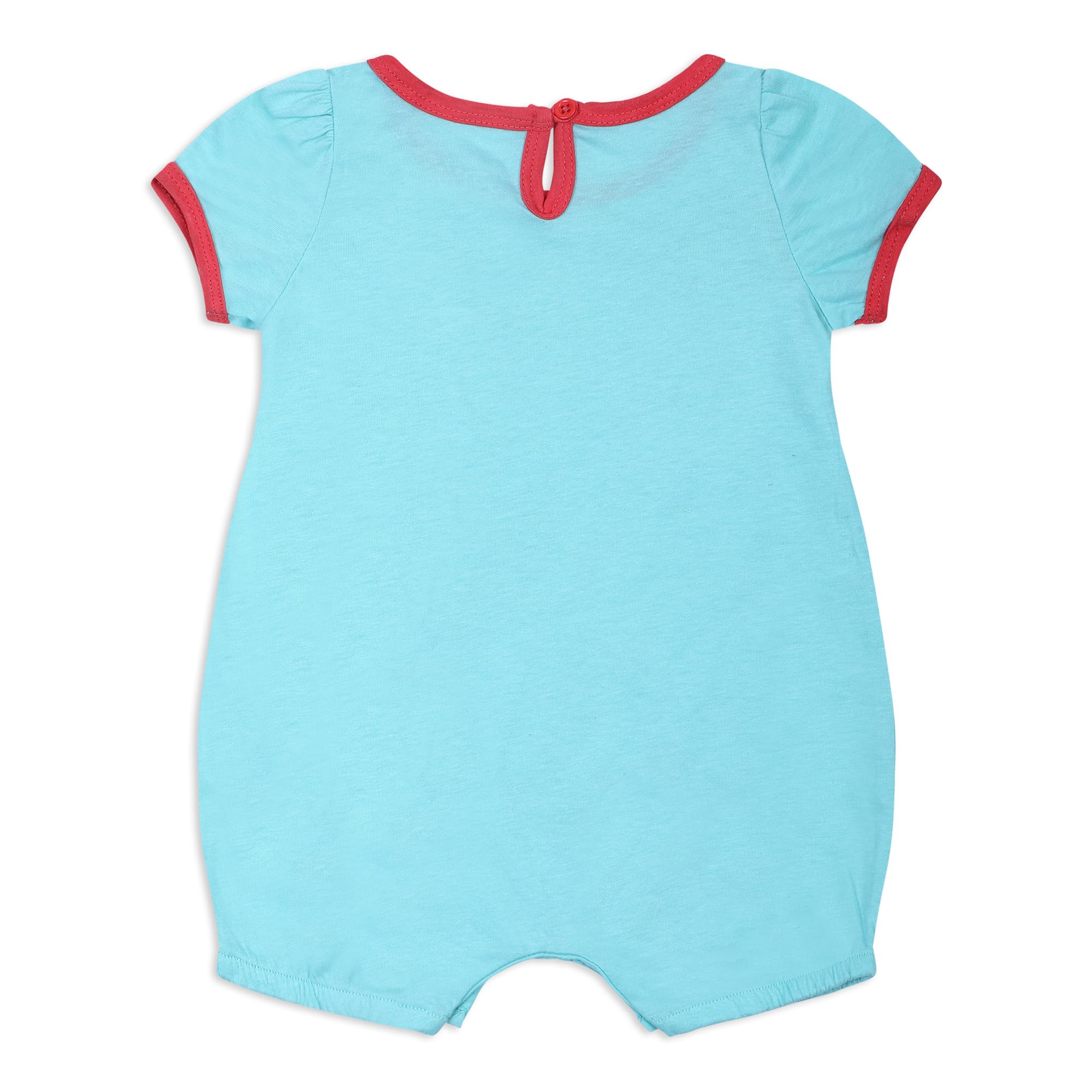Disney Baby Ariel The Little Mermaid 3 Pack Rompers, Orange, 3-6 Months