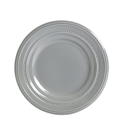 Gibson Elite Barberware 16 Piece Dinnerware Set, Gray
