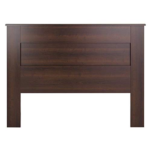 Prepac Queen Flat Panel Headboard, Espresso