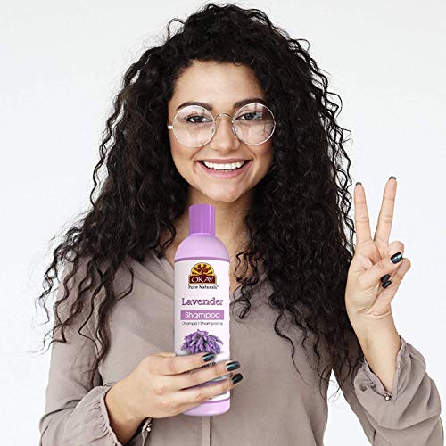 OKAY LAVENDER SHAMPOO 12oz / 355ml