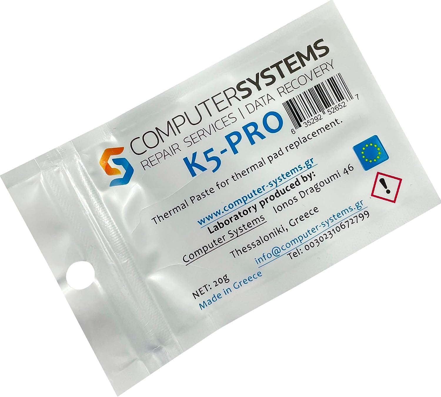 K5 PRO Viscous Thermal Paste for Thermal pad Replacement 20g (Apple iMac, Sony PS4 & PS3, Xbox, Acer Aspire etc)