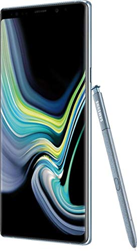 Straight Talk Samsung Galaxy Note 9 "Cloud Silver 128GB SM-N960U & A CDMA BYOD kit & A Samsung Charging Stand Plus A Installed Armor-Suit Full-Body Protector Bundle.