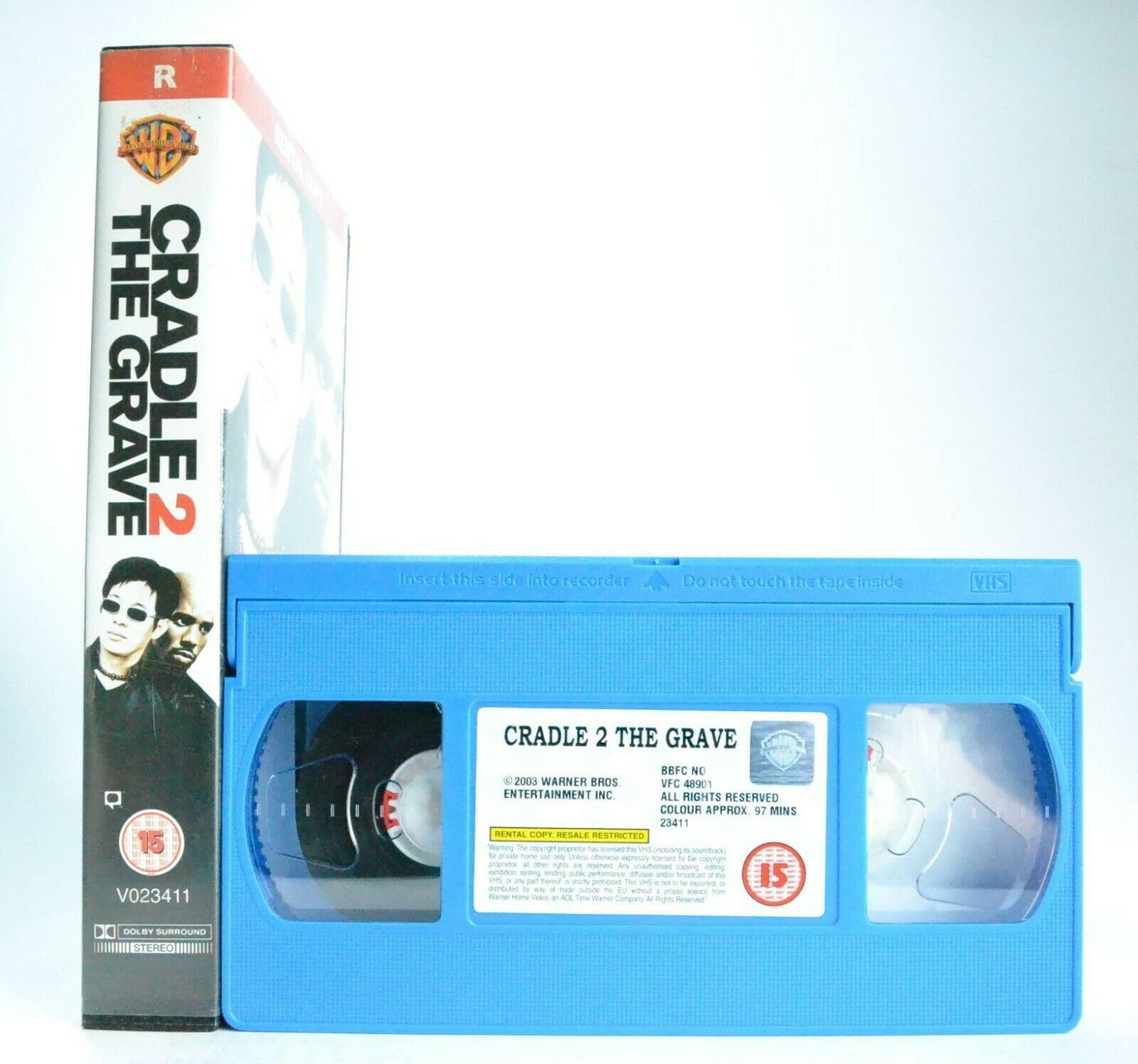 Cradle 2 The Grave: Action/Martial Arts (2003) - Large Box - J.Li/DMX - Pal VHS