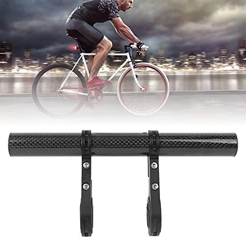 Aluminum Alloy Multi‑function Extension Bracket Durable for MTB for Road Bike for Adult Bikes for Folding Bike(black)