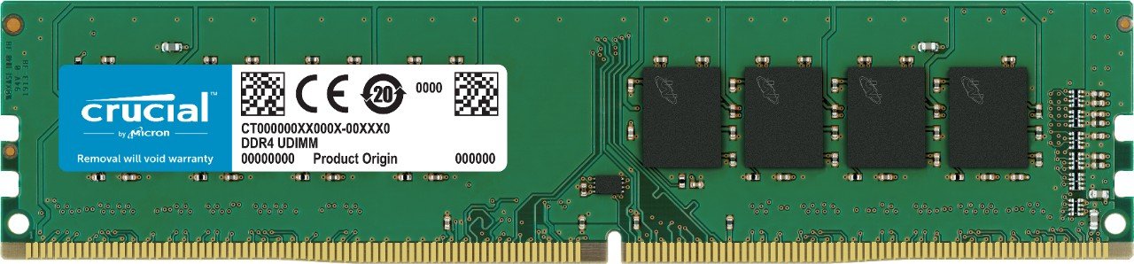 Crucial 8GB Single DDR4 2133 MT/s (PC4-17000) DR x8 Unbuffered DIMM 288-Pin Memory - CT8G4DFD8213