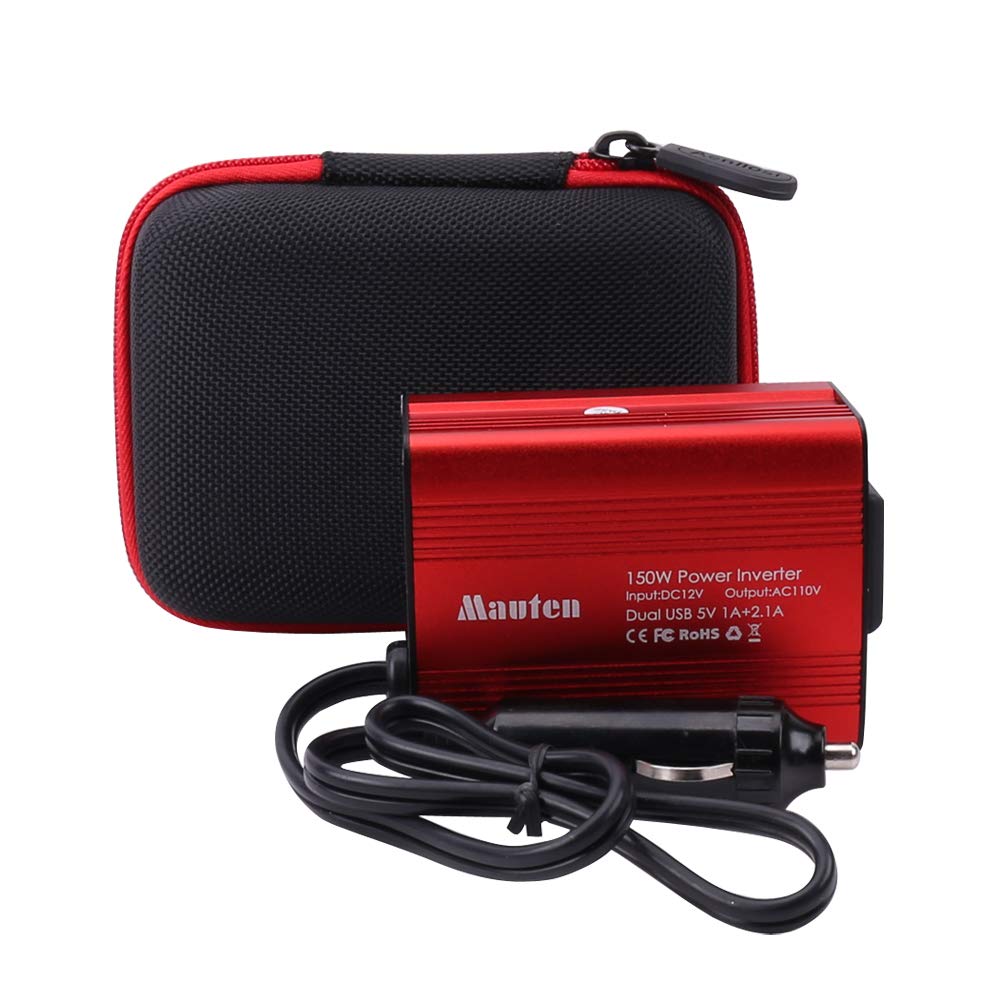 Aenllosi Hard Carrying Case Replacement for Foval 150W Car Power Inverter DC 12V to 110V AC Converter