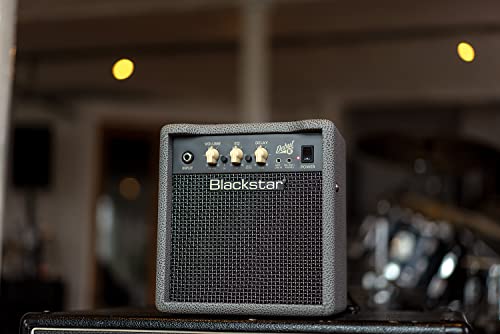 Blackstar Debut 10E Beginners Practice Electric Guitar Amplifier Combo with Delay Effect 10 Watt Headphone Input/Line in MP3 Playback (Bronco Grey)