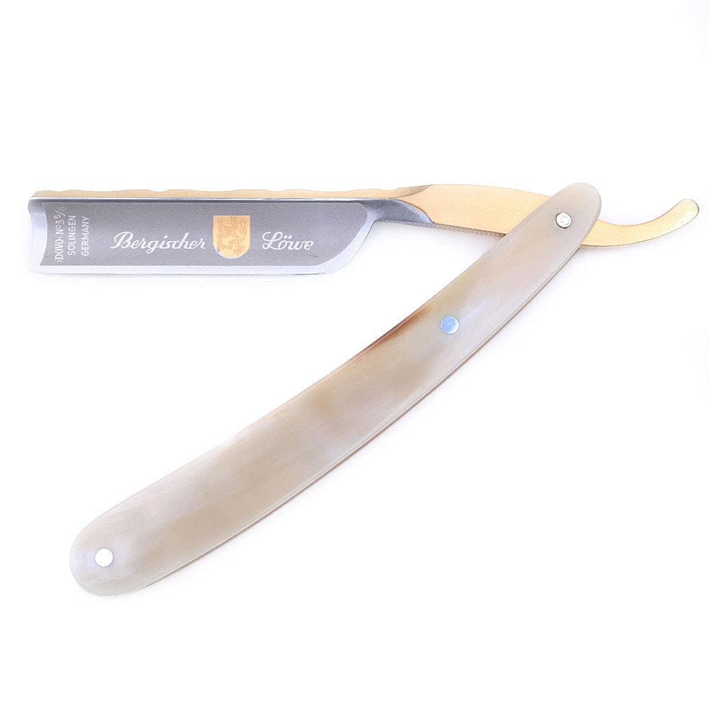 DOVO Straight Razor Horn Handle