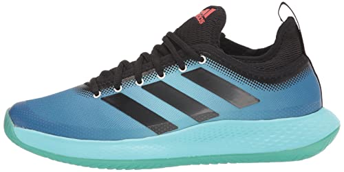 adidas Men's Defiant Generation Tennis Shoe, Pulse Aqua/Black/Altered Blue, 11.5