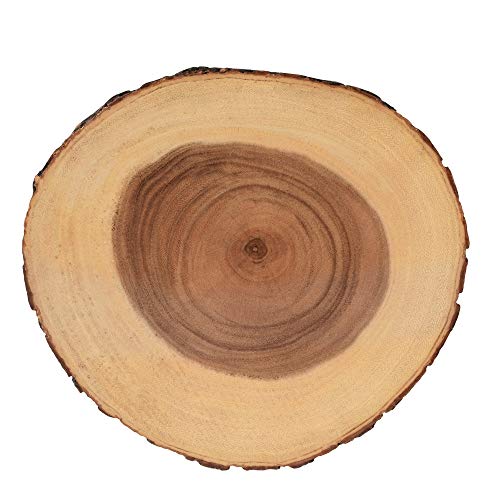AeraVida Natural Rain Tree Wood Handmade Cutting Board | Versatile Wood Cutting Board | Rain Tree Wood Kitchen Decor | Handmade Home Cutting Board| Kitchen Decorative Food