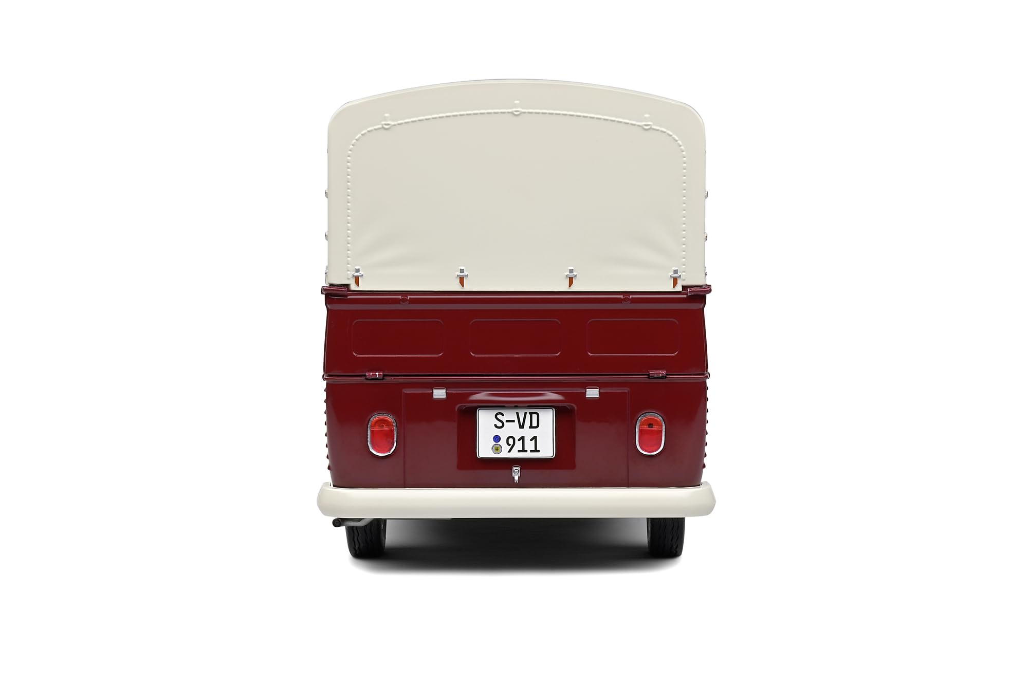 solido 421182320 1:18 Volkswagen T1 Pick-UP Porsche Service RED 1950