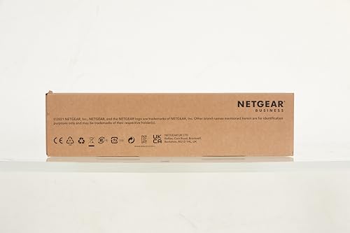NETGEAR 52-Port PoE Gigabit Ethernet Smart Switch (GS752TP) - Smart Managed, 48 x PoE+ @ 380W, 4 x 1G SFP, Desktop or Rackmount Switch