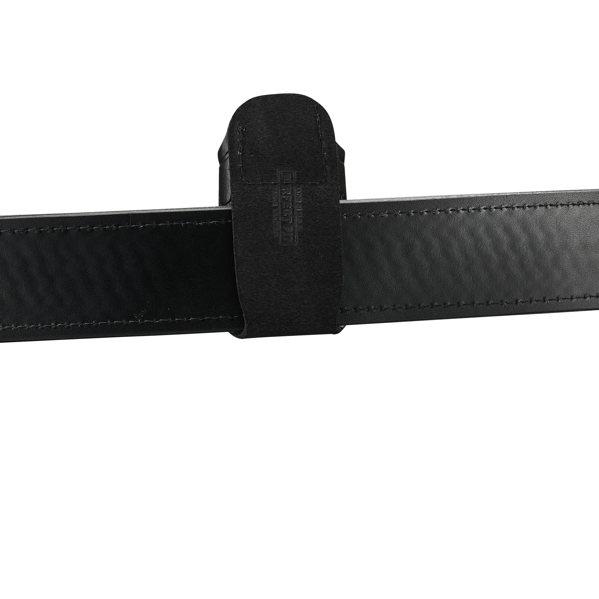 Perfect Fit Silent Key Holder Police Duty Belt Key Keeper Handcuff Key Holder Black Leather Basketweave