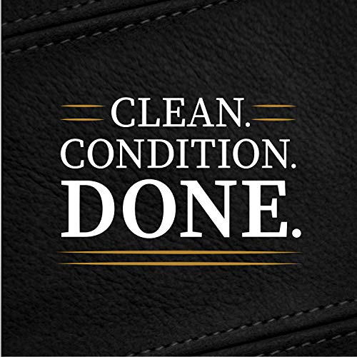 Lexol All Leather Care Fast Acting All-in-One Formula, Use on Furniture, Car Interior, Shoes, Handbags, 16.9 Oz