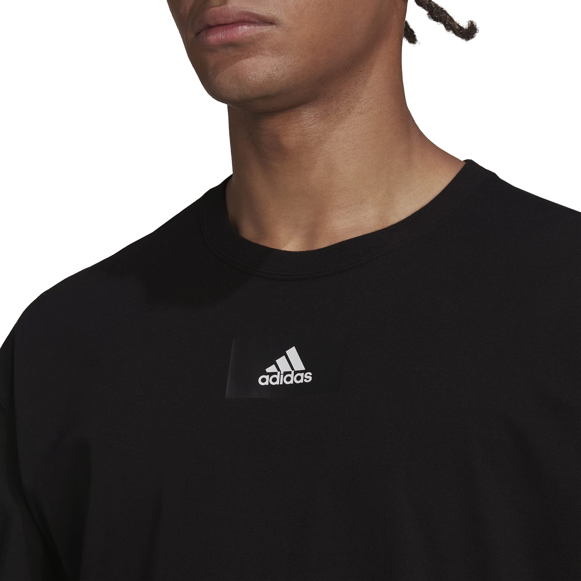 adidas Men's Essentials Feelvivid Tee, Non-Dyed, Small