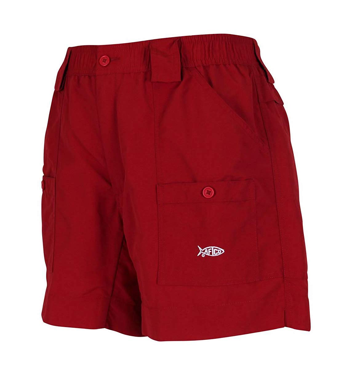 AFTCO Men's Original Fishing Short, Chili, 34