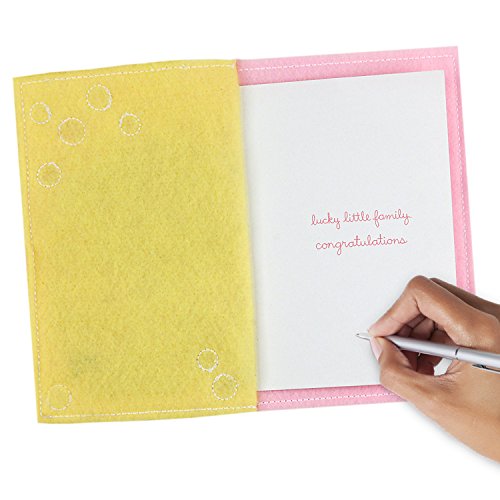 Hallmark Signature Baby Shower Card (Sweet Baby Girl)