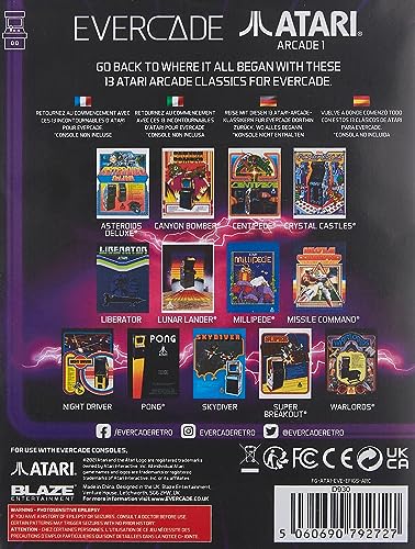 Blaze Evercade Atari Arcade Cartridge 1 - Nintendo DS