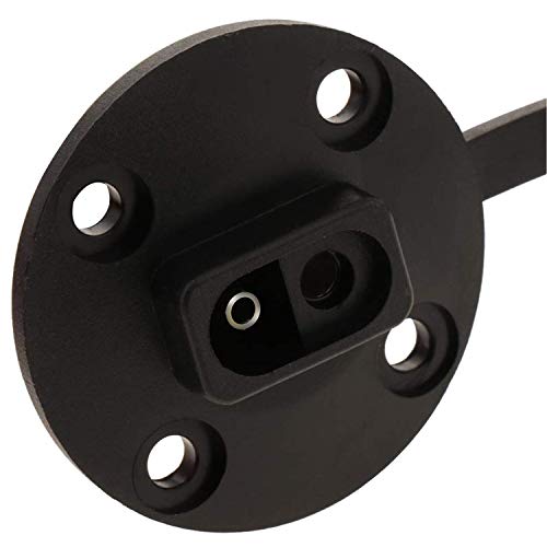 AJDPOI SAE Solar Power Socket Sidewall Port,[2 Pack] 12AWG SAE Cable Weatherproof SAE Quick Connect Panel Connector,for Solar Generator and More-with 8 Screws and SAE to SAE Polarity Reverse Adapter