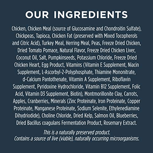 Instinct Raw Boost Toy Breed Grain Free Recipe with Real Chicken Natural Dry Dog Food, 4 lb. Bag