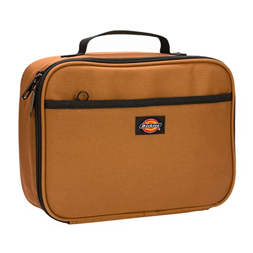 Dickies Kids Insulated Lunch Bag for School, Thermal Reusable Lunch Box for Kids, Boys, Girls - 8 Years Old and Up (Brown Duck)