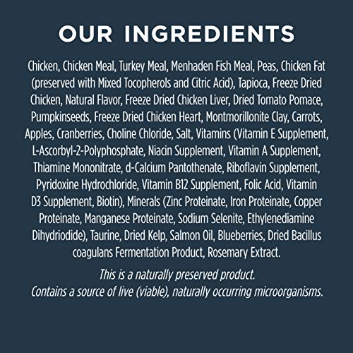 Instinct Raw Boost Grain Free Recipe with Real Chicken Natural Dry Cat Food, 10 lb. Bag
