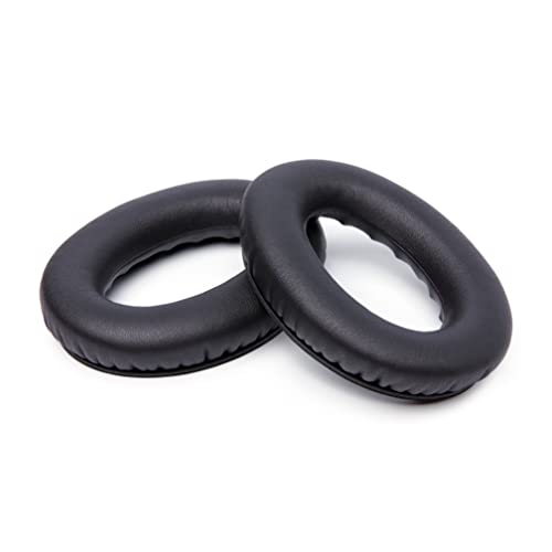 WC Wicked Cushions Premium Replacement Ear Pads for Bose Headphones - Compatible with QC15 / QC25 / QC35 & 35 ii / QC2 / AE2 / AE2i / AE2W / Soundlink - Softer Leather, Luxury Memory Foam | Black
