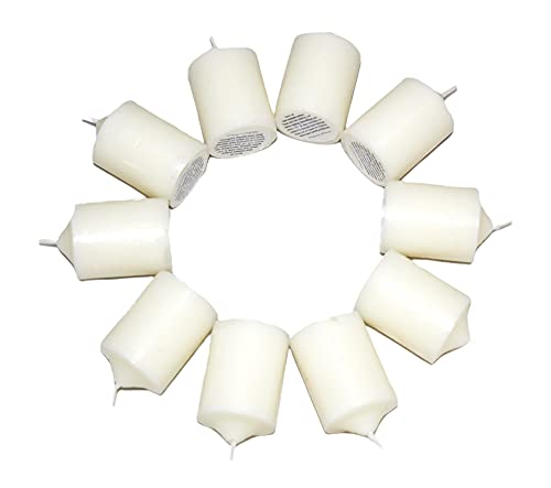 Enlightened Ambience 10 Tangy Blood Orange Scented Votive Candles Ivory