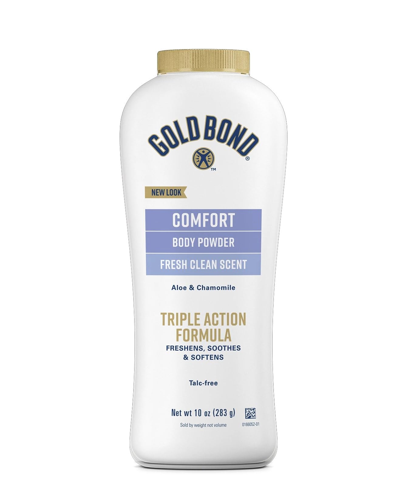 Gold Bond Ultimate Comfort Body Powder 10 oz. (Pack of 3), Talc-Free Formula with Aloe & Chamomile