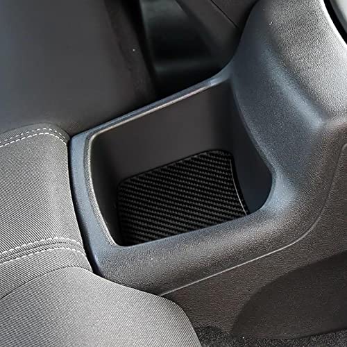 Car Rear Seat Storage Box Mat Sticker Decal Carbon Fiber Interior Trim Cover for Chevrolet Camaro ZL1 2016 2017 2018 2019 2020 2021 2022 2023 Accessories