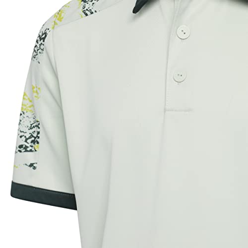 adidas 608808520 Printed Colorblock Golf Polo Shirt X-Large, Boys, USD